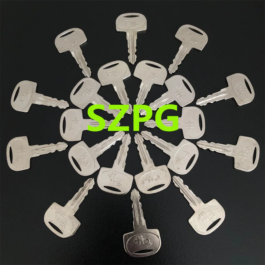 5/10/20PCS 601 Key 601 Ignition Key Spare Key for Sany Mini Excavator ...