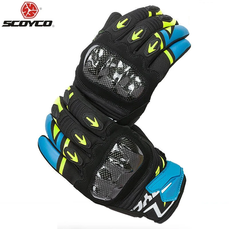 SCOYCO Motorcycle Riding Gloves Motocross Knight Equipment Protective ...