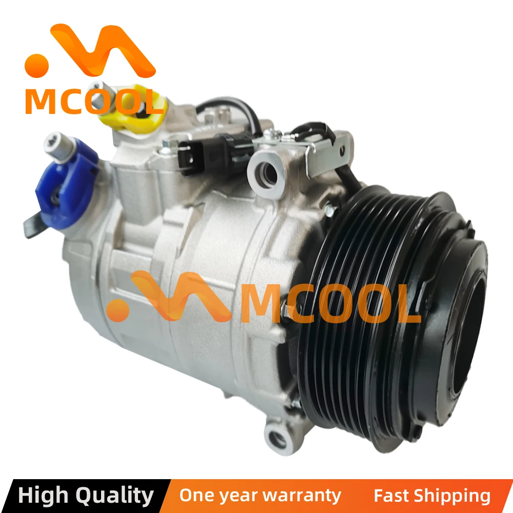 AUTO-AC-COMPRESSOR-For-BMW-7-F01-F02-F03-F04-730D-7SBU17C-4471601212 ...