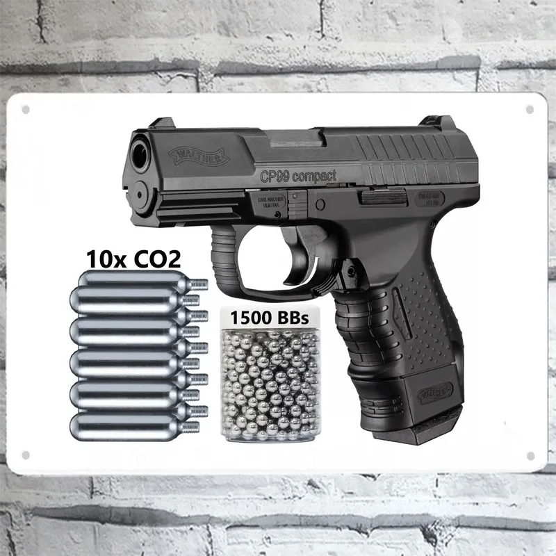 Umarex Walther Cp99 Compact - Blowback Co2 .177 Cal Bb Air Pistol - 345 ...