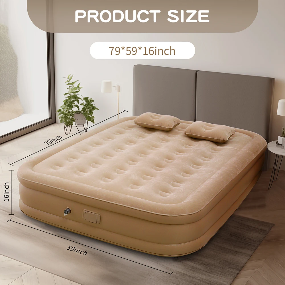 Twin-Air-Bed-with-Built-in-Electric-Pump-Blow-Up-Bed-Mattresses ...