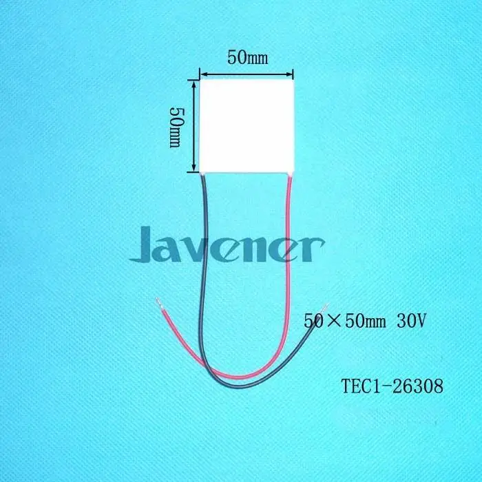 TEC1-26308-24V-50x50mm-Ceramic-Heatsink-Thermoelectric-Cooler-Peltier ...