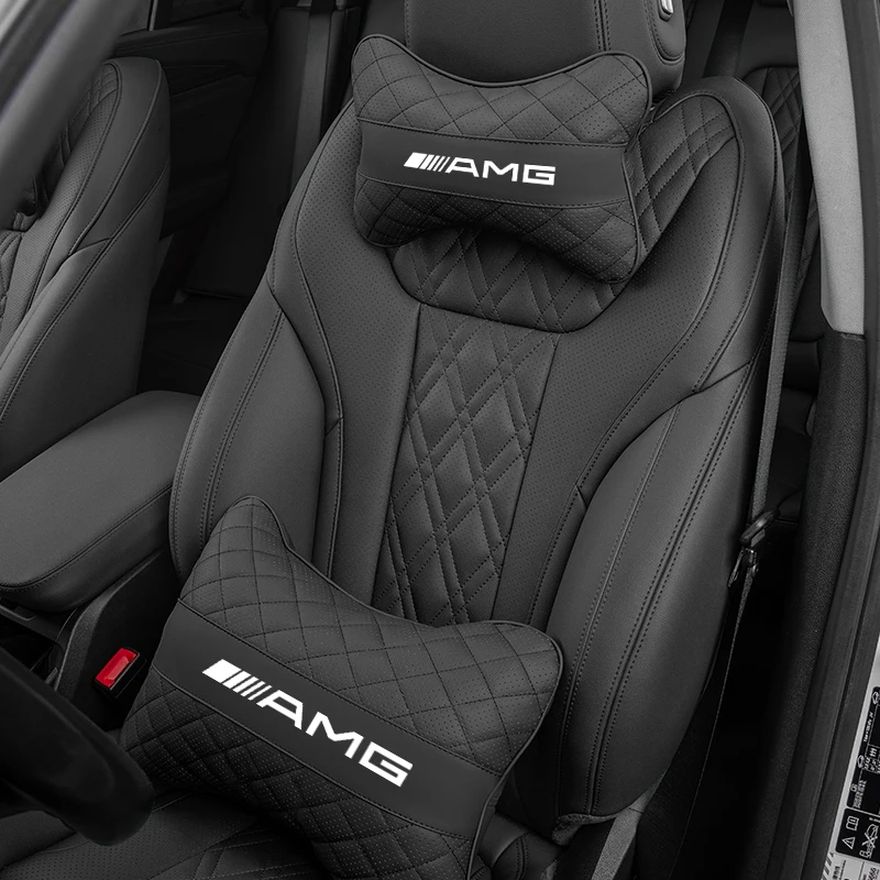 Car-Seat-Neck-Pillow-Protective-Headrest-Back-Support-Lumbar-For ...