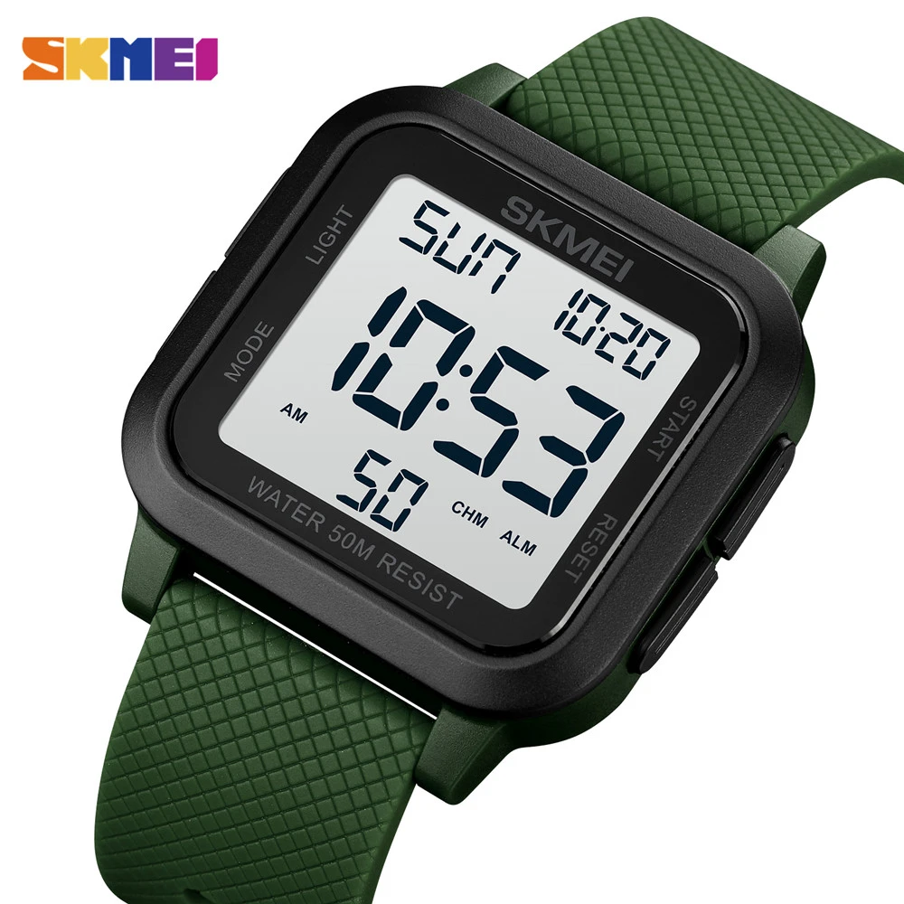 Waterproof Digital Watches Men | Waterproof Wristwatch | Sports Digital ...