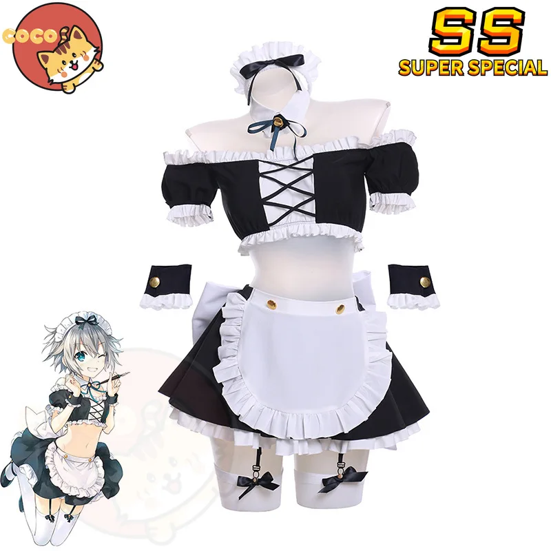 CoCos SS Anime Date A Live Honjo Nia Cosplay Maid Dress Anime Cos Date ...