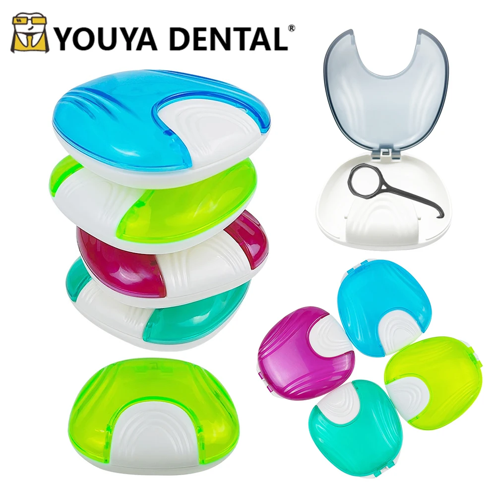 Estuche-para-dentaduras-postizas-caja-de-dientes-falsos-retenedor ...