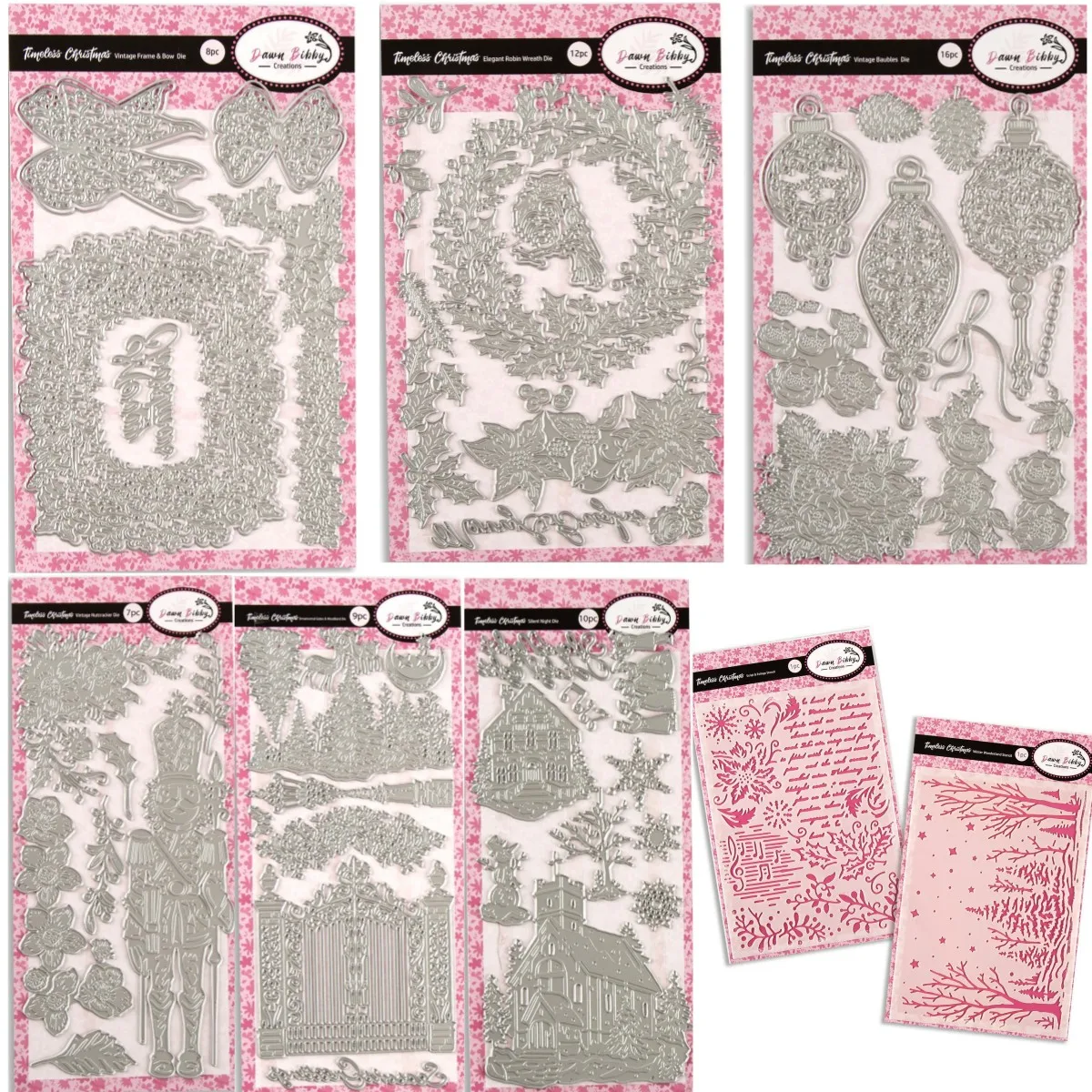 Bow-Robin-Wreath-Ornamental-Gates-Silent-Night-Metal-Cutting-Dies-DIY ...