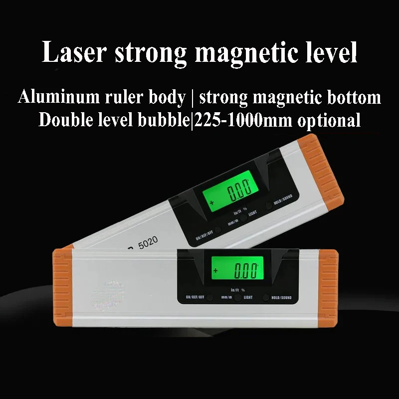 Digital-Display-Spirit-Level-Angle-Ruler-Angle-Slope-Tester-Magnets ...