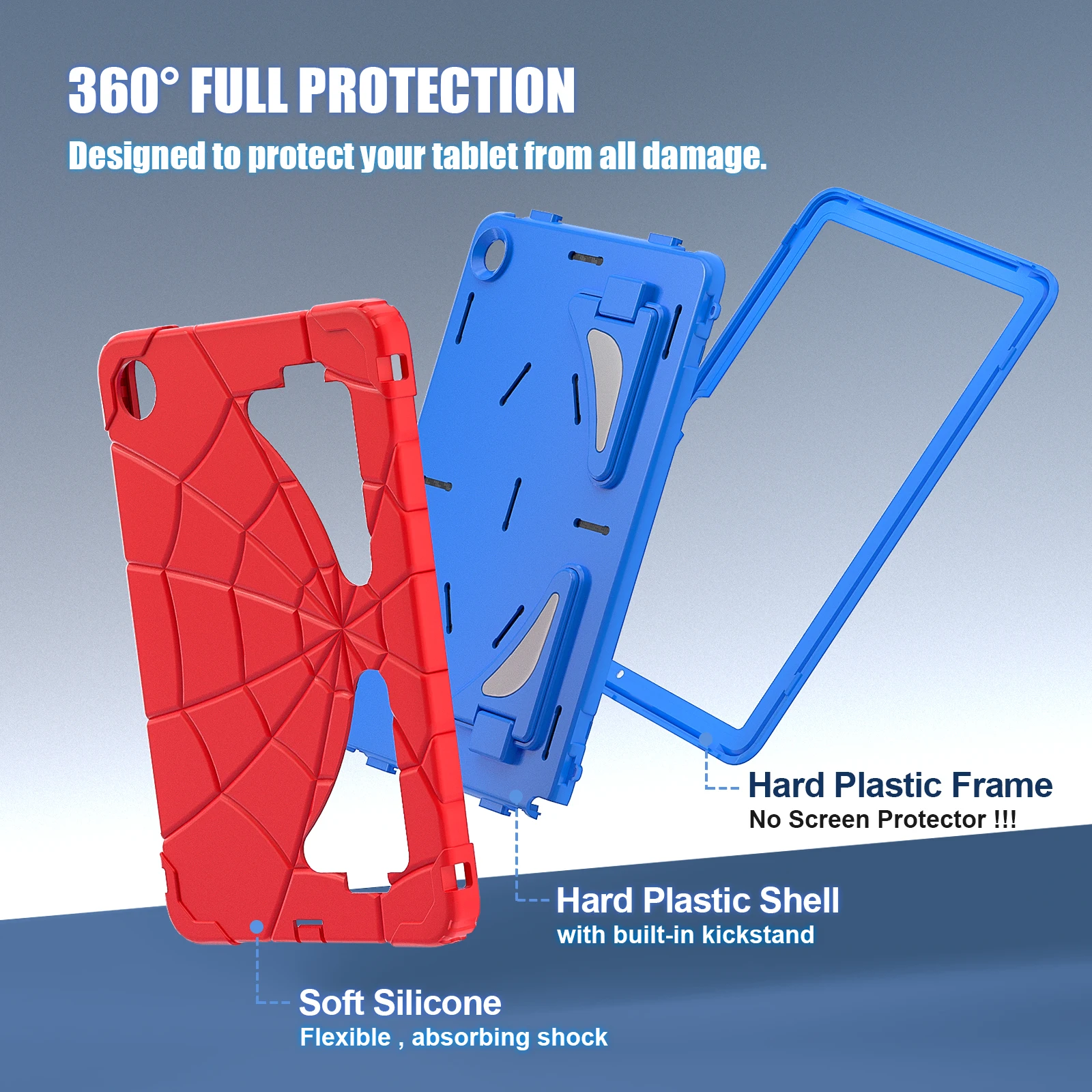 Cartoon Spider - Man Armor EVA Kids Tablet Cover - Tab A9 Plus 11 inch ...