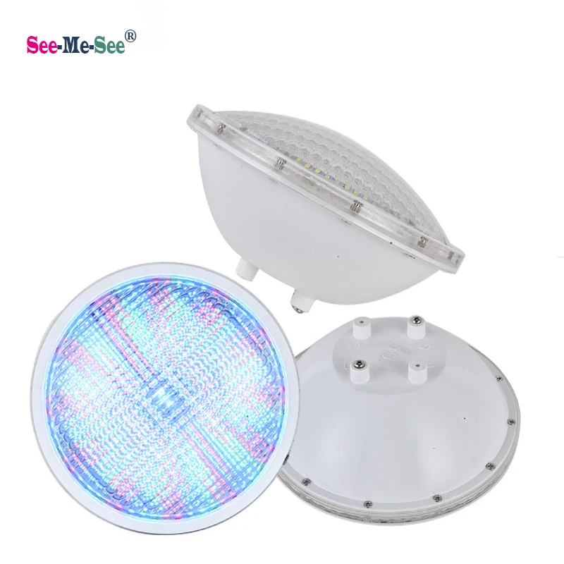 RGB-Remote-Control-Pool-Light-Par56-Luz-Piscina-Led-Underwater-Lamp-IP68-Waterproof-Pond-Light ...