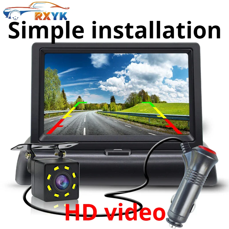 4-3-5-7-inch-in-LCD-display-rear-view-reverse-camera-for-vehicles-night ...