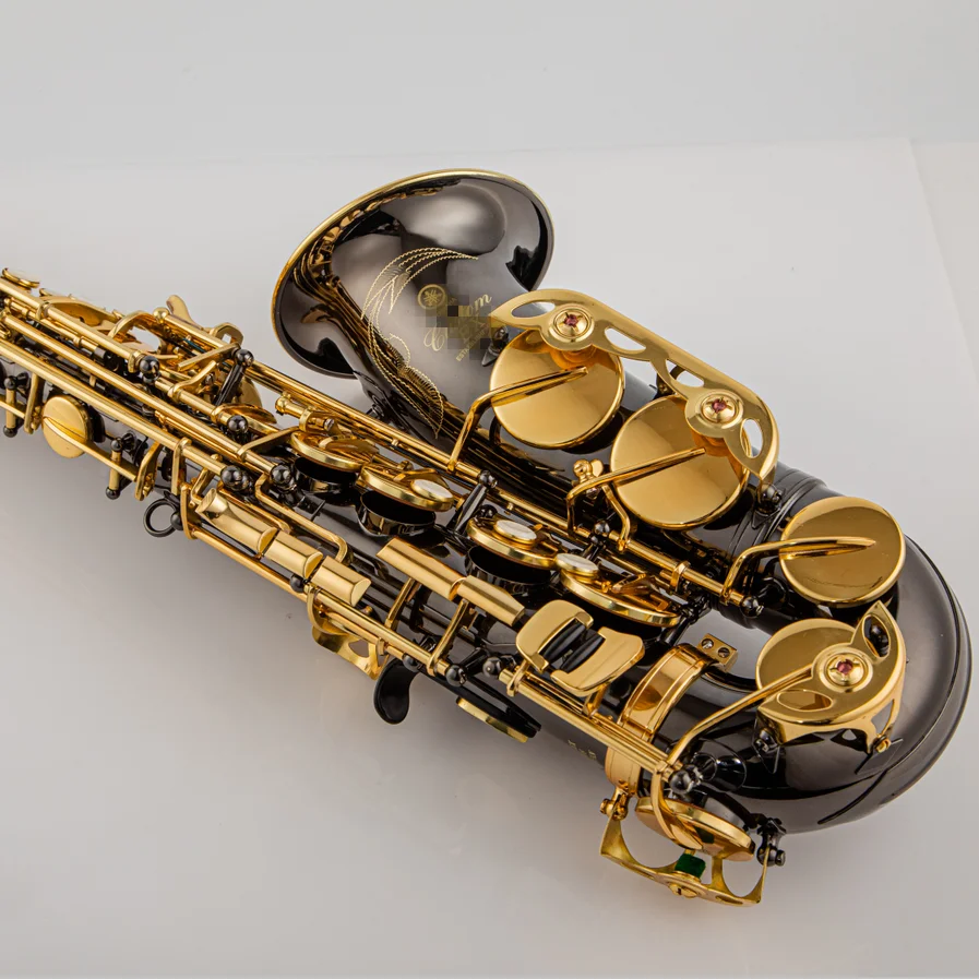 Real object shooting YAS-875EX alto saxophone Eb black plated black ...