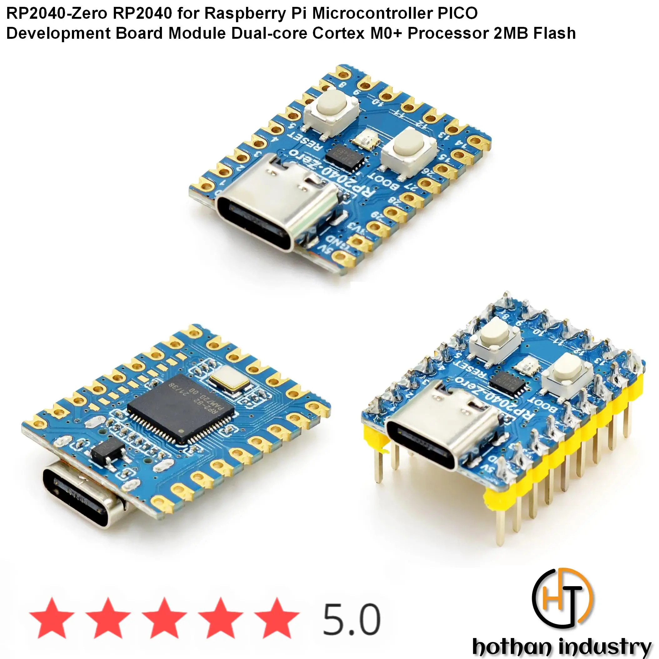 Rp2040 Zero Rp2040 For Raspberry Pi Microcontroller Pico Development Board Module Dual Core
