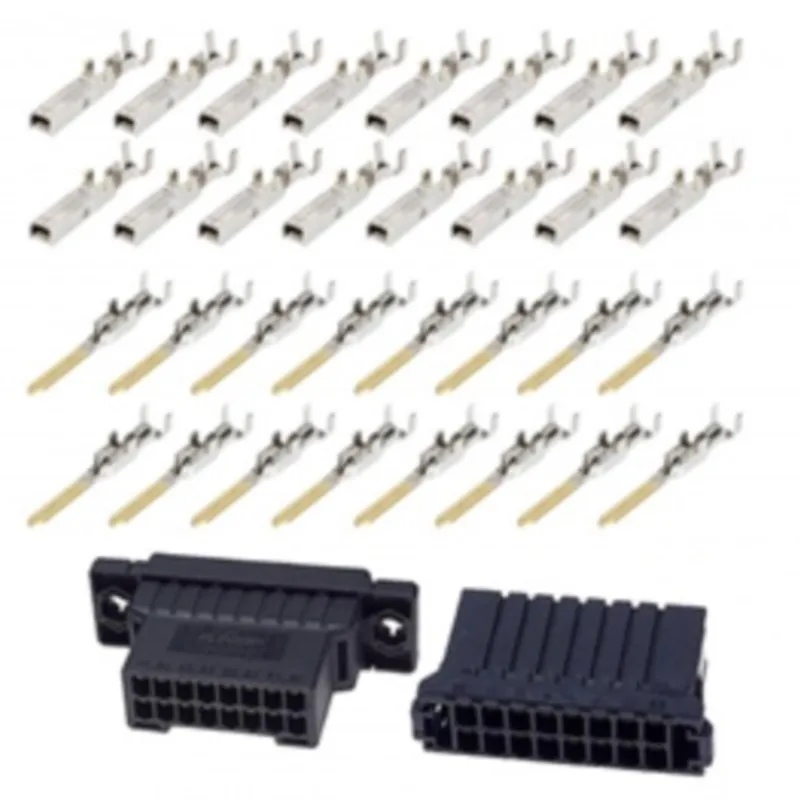 AMP D-3100 16-pins 16P Connector Female 178803-7 Male 178289-7 Plug ...