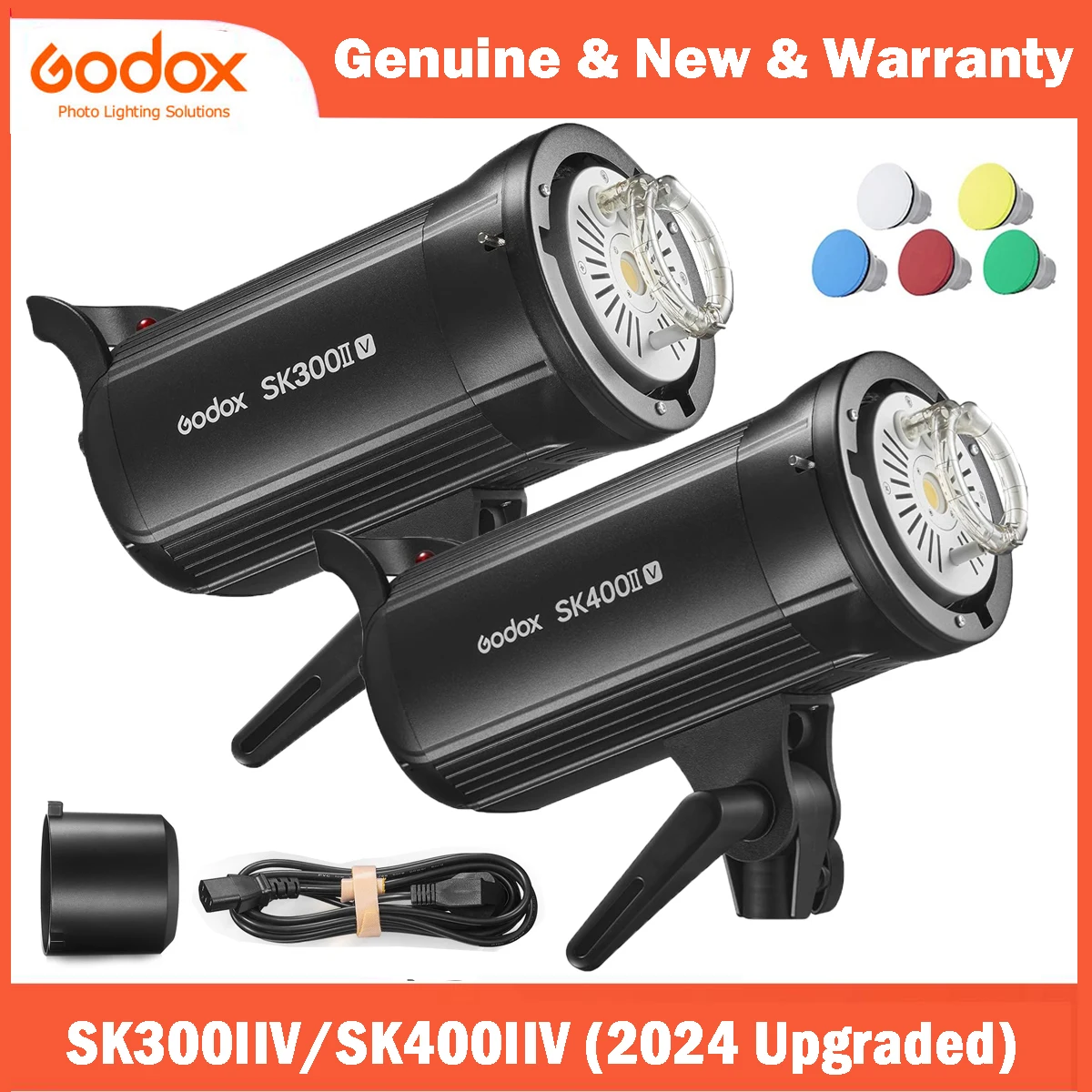 Godox-SK300IIV-SK400IIV-SK300II-V-SK400II-V-2-4G-X-System-Professional ...