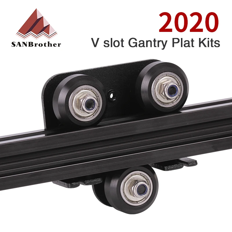 V-Openbuildds-CR10-Extruder-Back-Support-Plate-Kit-With-625zz-Idler ...