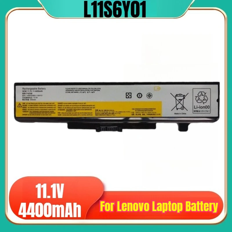 L11S6Y01 11.1V 4400mAh Laptop Battery for Lenovo G480 G485 G510 G580 ...