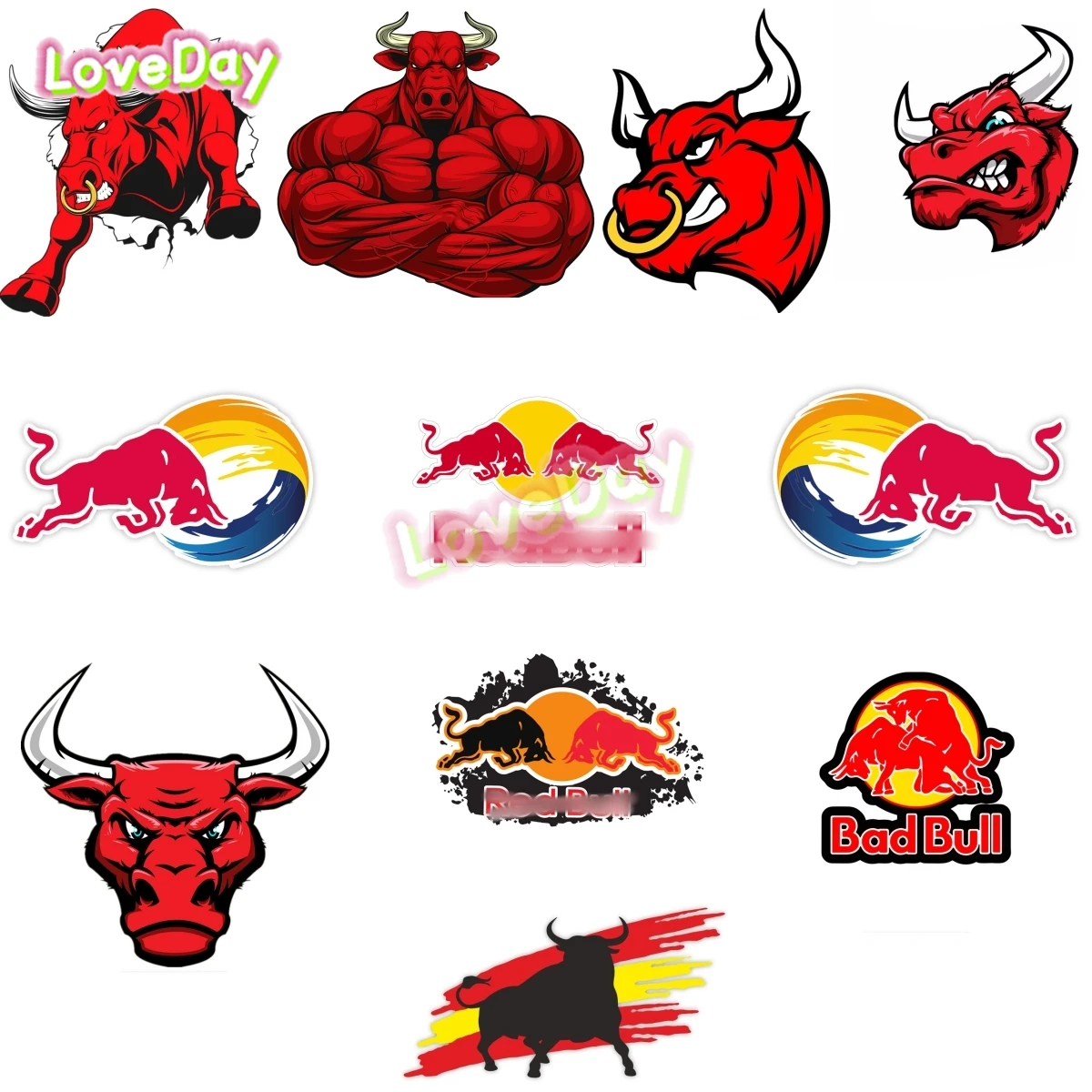 Pegatinas-autoadhesivas-de-vinilo-para-coche-calcoman-as-creativas-de ...