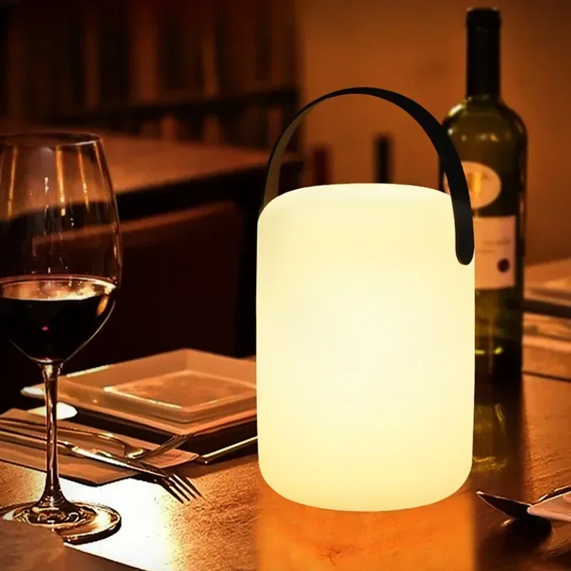 Outdoor-Waterproof-Cordless-Table-Lamp-Smart-Remote-Control-RGB-LED ...