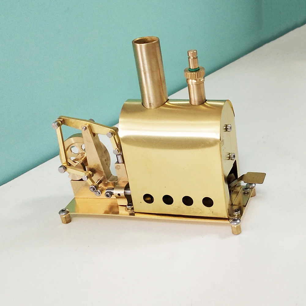 Mini-Brass-Steam-Boiler-Steam-Engine-GONI-89-Physics-Experiment-Toy ...