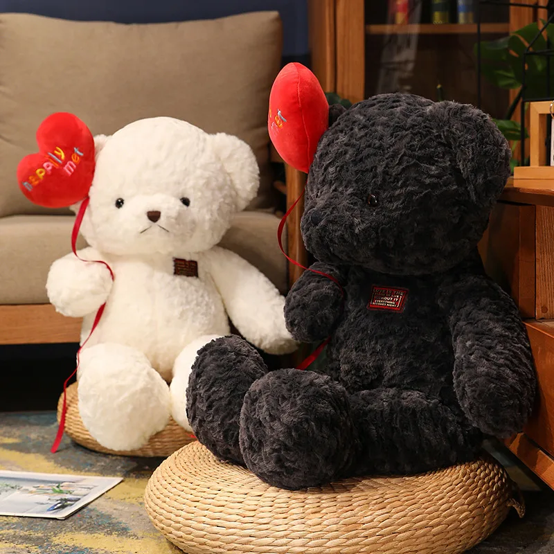 Teddy Bears With Hearts And Roses Animated