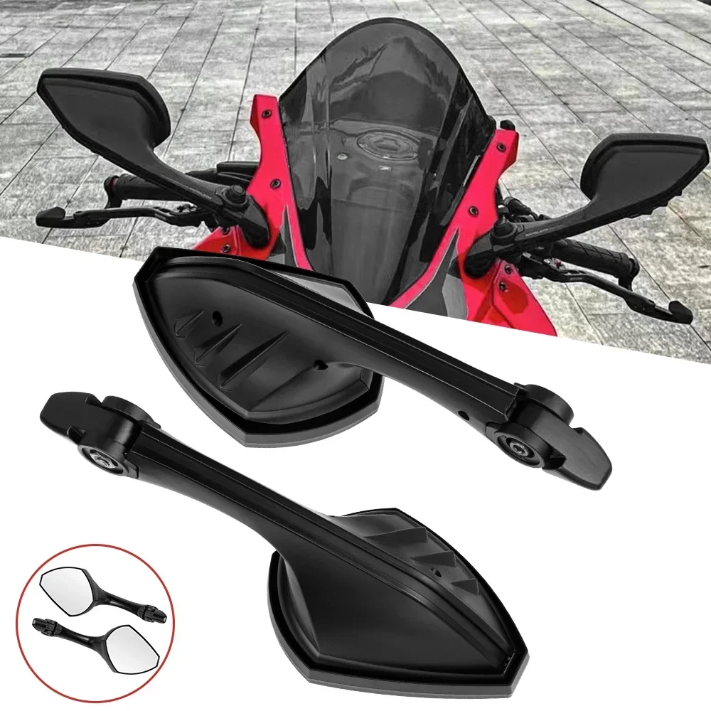 Universal-Racing-Motorcycle-Sport-Bike-Rear-View-Mirror-For-HONDA ...