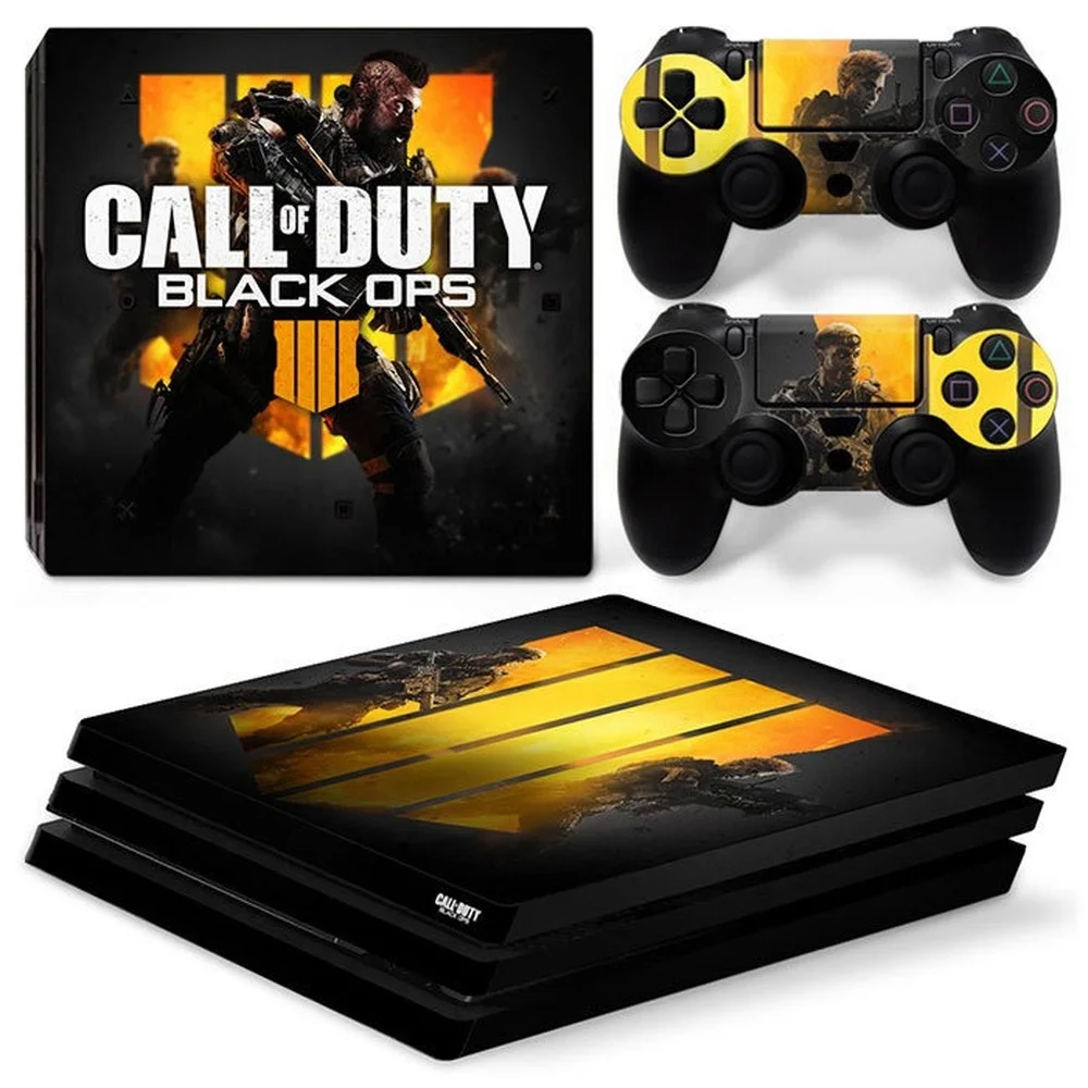 For-PS4-Pro-Call-of-Duty-Black-Ops-PVC-Skin-Vinyl-Sticker-Decal-Cover ...