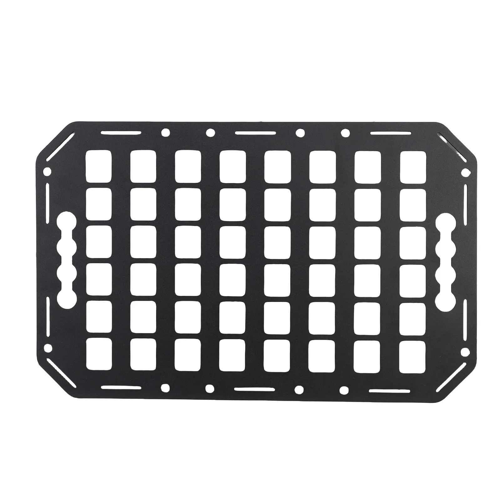 Truck Bed Molle Panel 432x273x2mm Aluminum Side Bed L Track Molle Panel ...