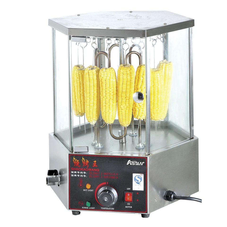 EB18 Electric Rotary Corn Roaster Commercial Rotary Mutton String ...