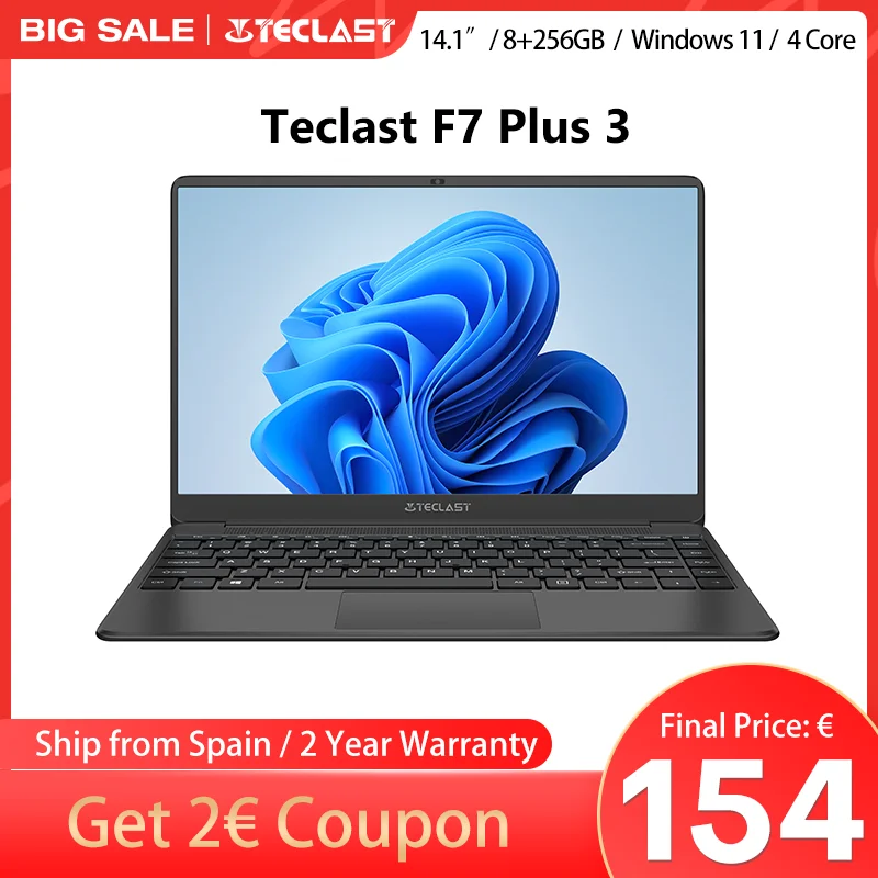 Teclast-F7-Plus-3-laptop-Windows-11-8GB-RAM-256GB-SSD-for-Gemini-Lake ...
