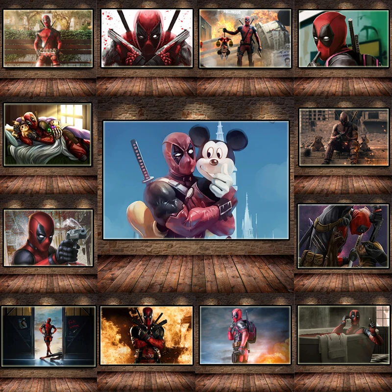 Oil Painting By Number Disney Marvel Avengers Superheroes DIY Hand ...