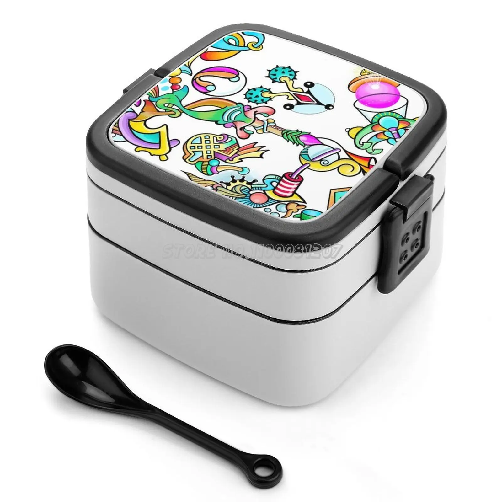 Spatial-Relationships-Horizontal-Bento-Box-Leakproof-Food-Container-for ...
