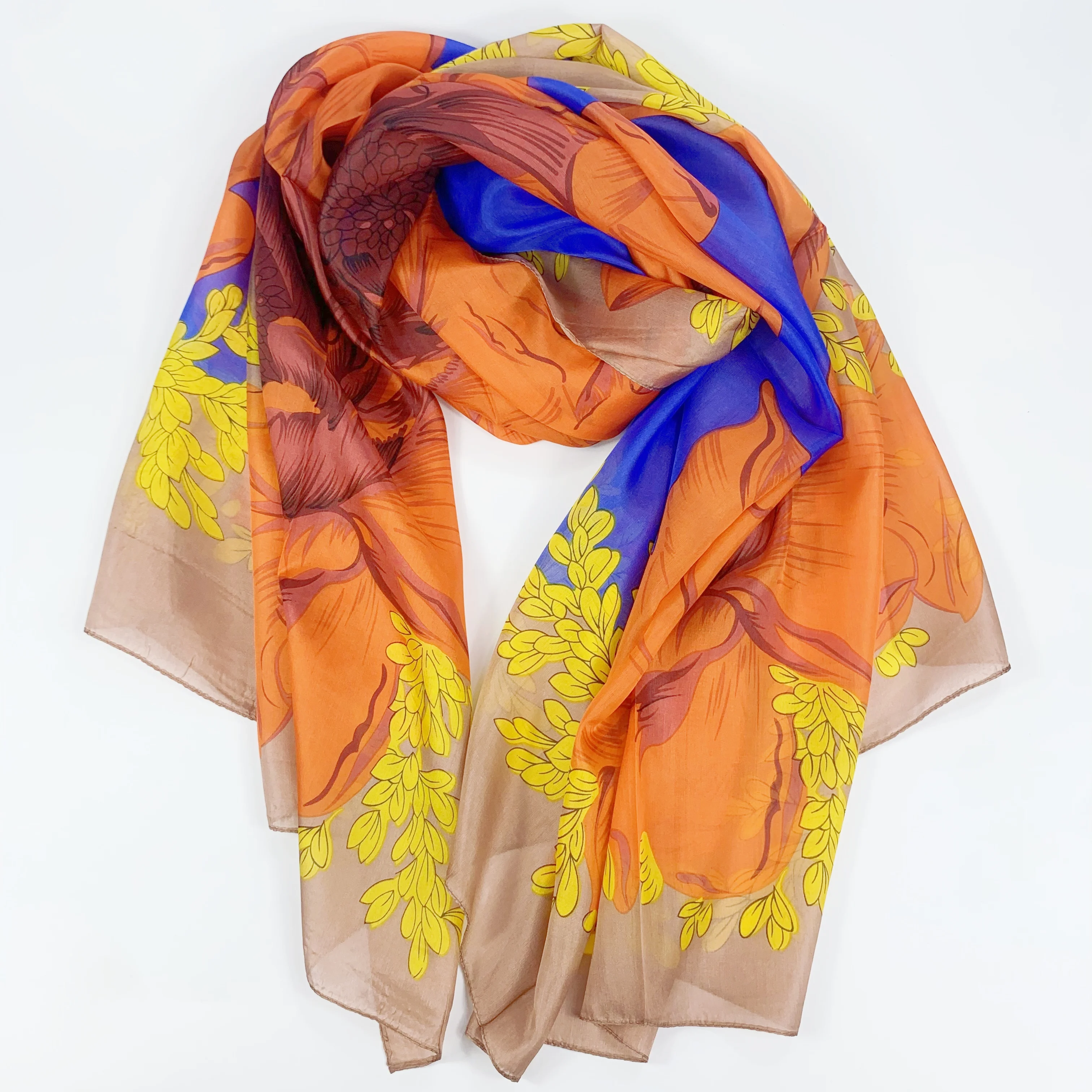 wholesale-100-pure-silk-mulberry-silk-Neckerchief-hijabs-elegant-soft ...