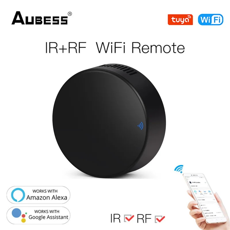 Tuya Smart Ir+rf Remote Control Wireless Wifi Universal Smart Home ...