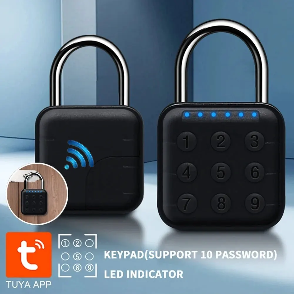 Digital-Electronic-Combination-Padlock-Lock-6-digit-Combination-For ...