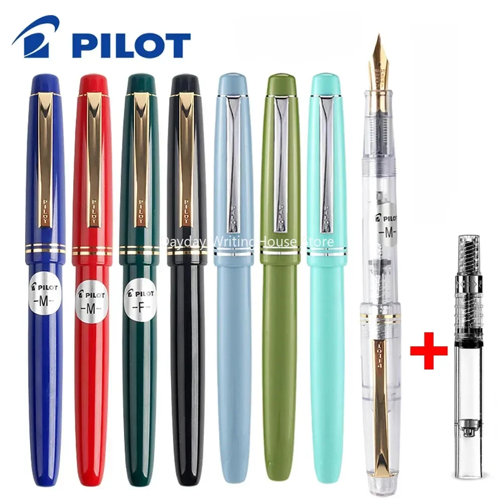 Original-Pilot-F-llfederhalter-im-italienischen-Stil-78-g-Tintenstift-Metallfeder-Schule ...