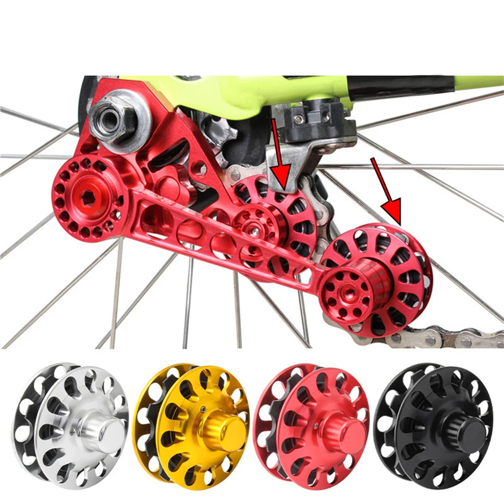 Pair-Bike-Chain-Tensioner-Refit-Wheel-Roller-for-Brompton-Folding ...
