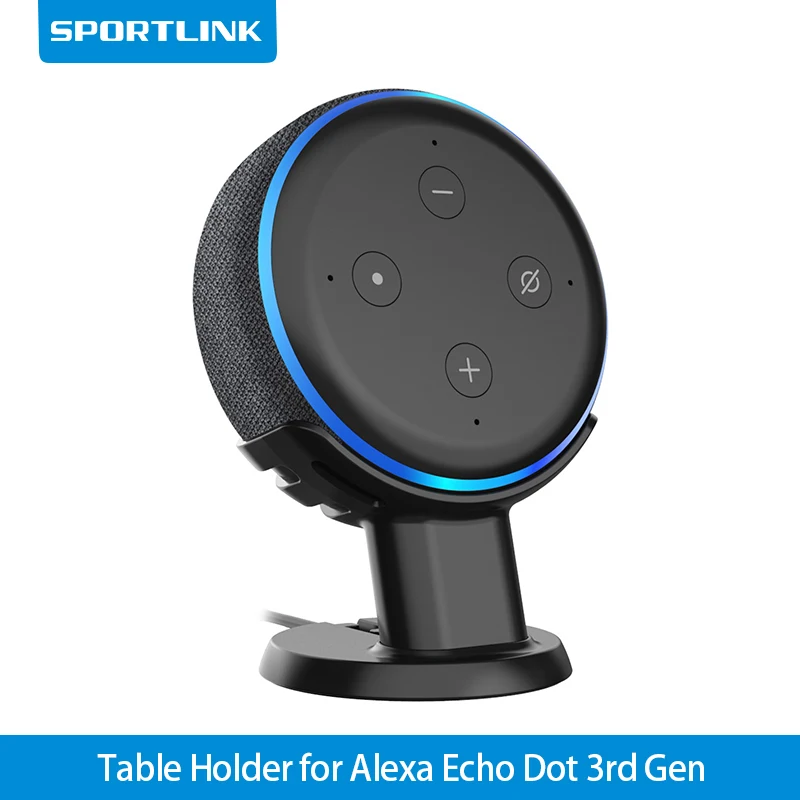 SPORTLINK Table Stand Holder For Alexa Echo Dot 3rd Generation Google ...
