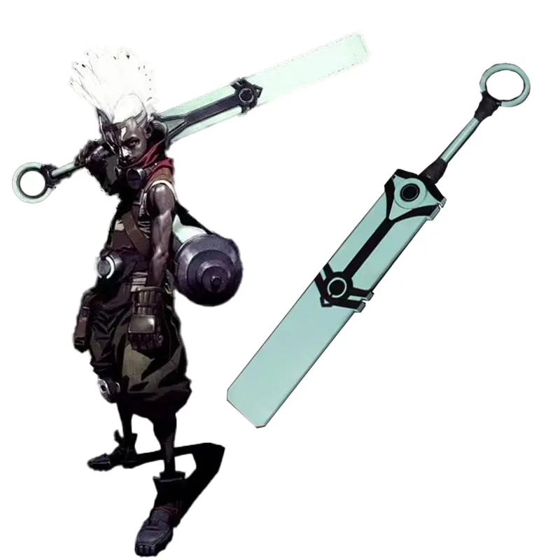 Ekko-Game-Cosplay-Props-LOL-Sword-Weapon-The-Boy-Who-Shattered-Time ...