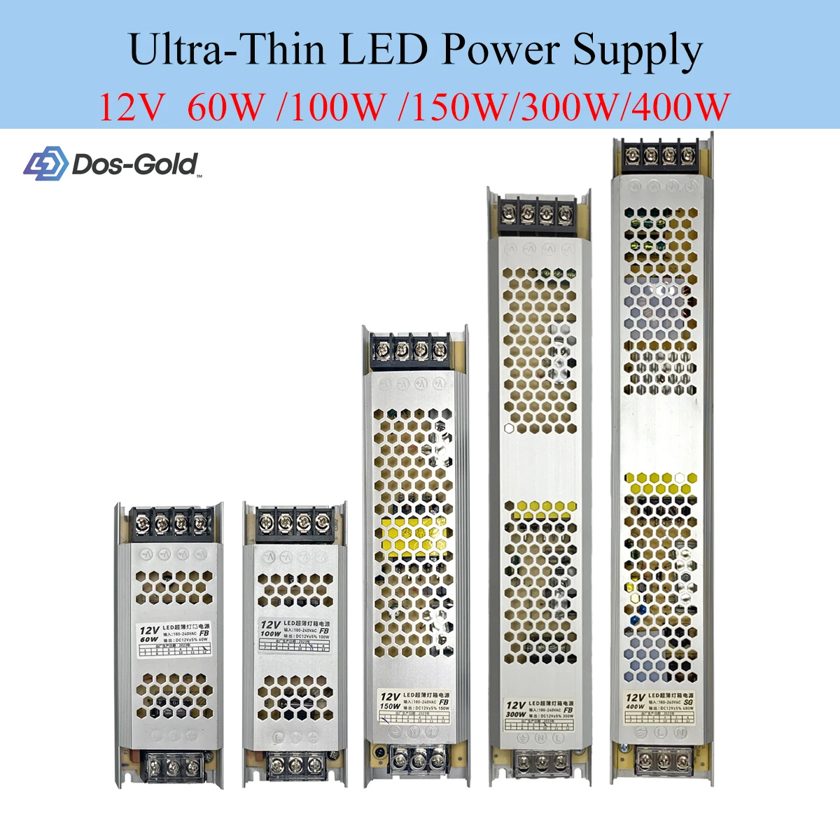 Ultra-thin-Power-Supply-12v-Transformer-220v-to-12volt-60w-100w-150w ...