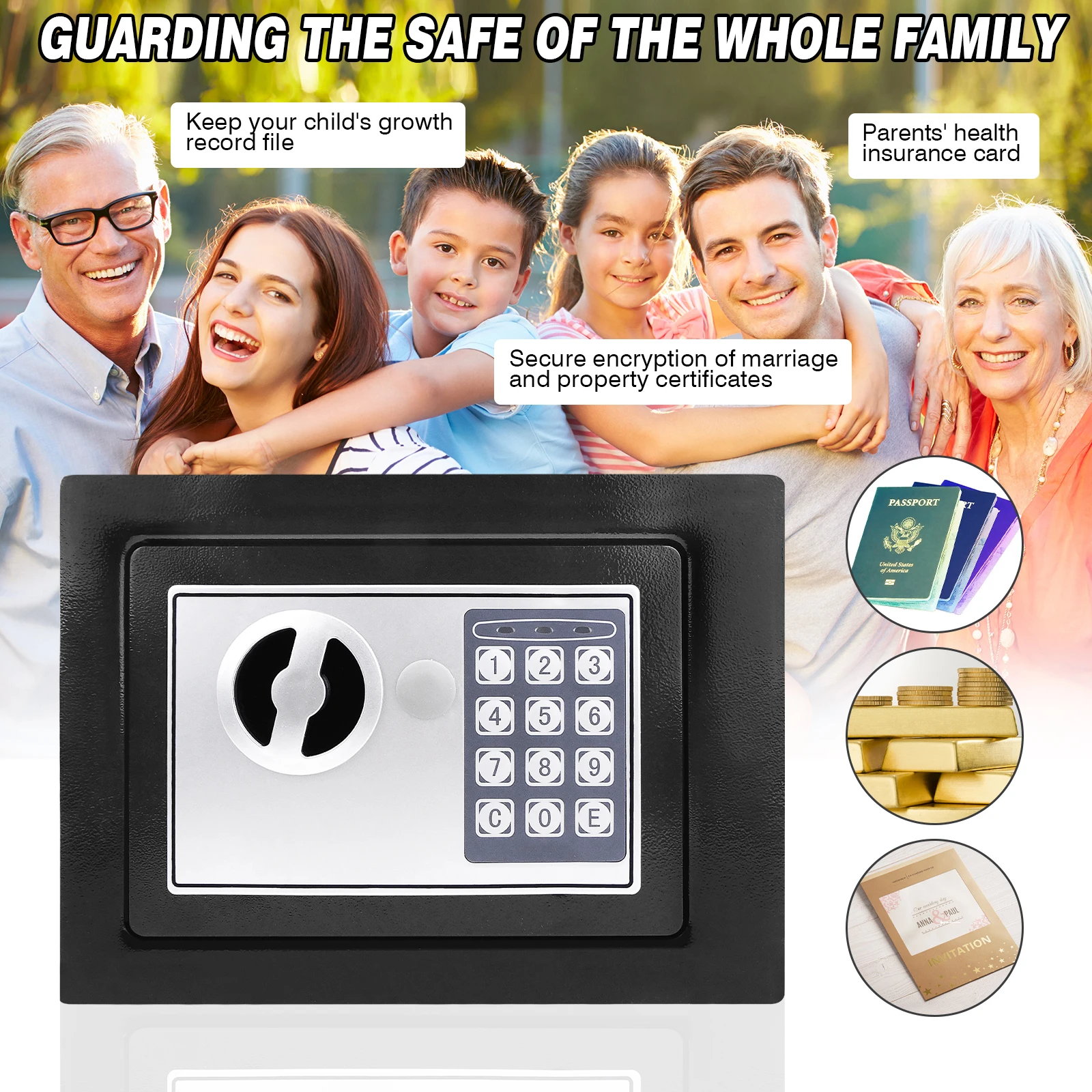 Digital-Safe-Box-Safety-Cash-Safe-Electronic-Cabinet-Safes-Cash-Box ...