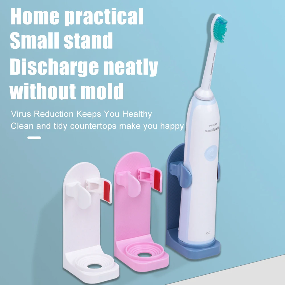 3-Colors-Wall-Mounted-Electric-Toothbrush-Holder-Punch-free-Practical ...