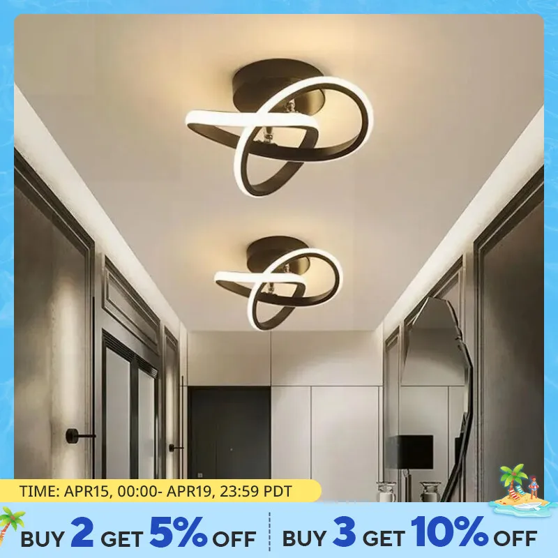 Modern-LED-Ceiling-Light-Three-Colors-Lamp-220V-Indoor-Design-Ceiling ...