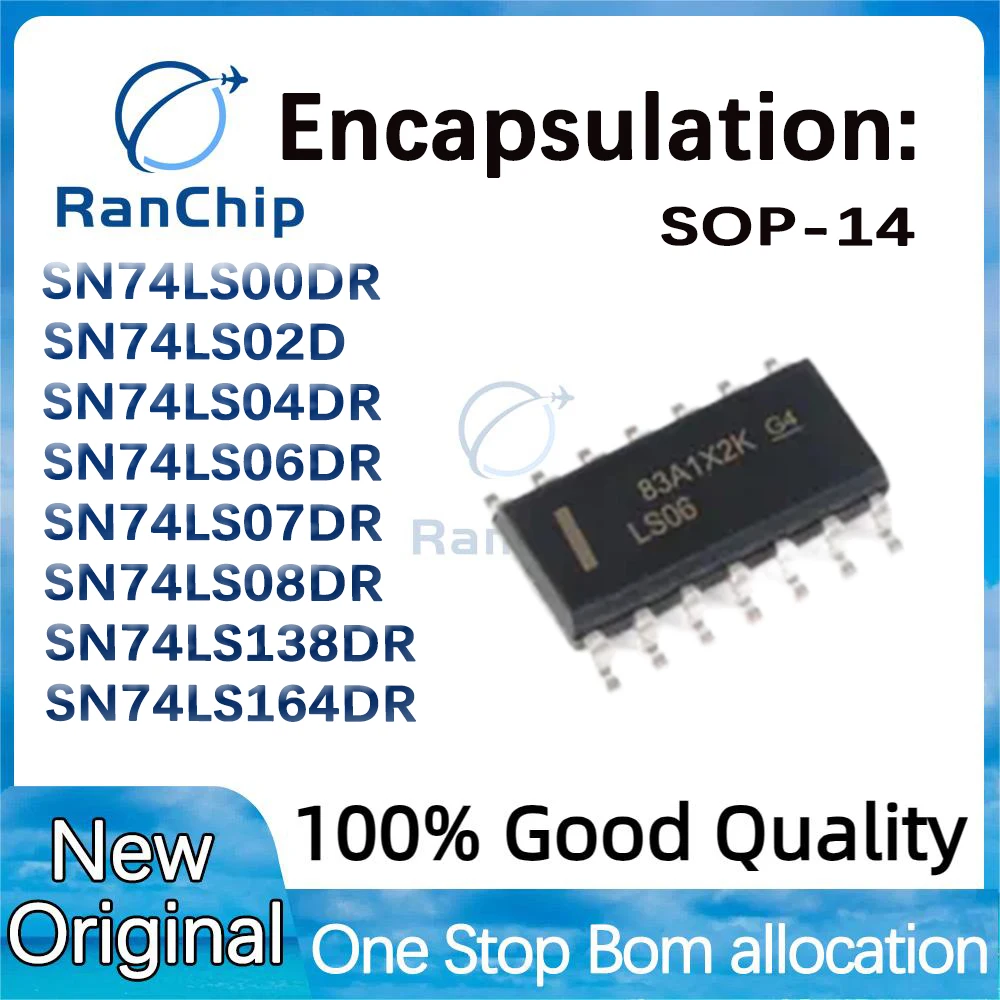 5PCS-SN74LS00DR-SOP-14-SN74LS02D-74LS00-SOP14-SN74LS02DR-SN74LS04DR ...