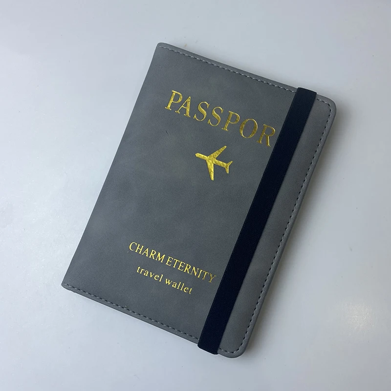 RFID-Passport-Cover-Laser-Engravable-Name-Passport-Case-Travel-Wallet ...