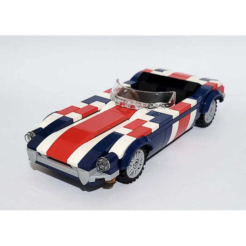 255PCS New MOC Car Building Blocks City Car E-Type Sports Car DIY ...
