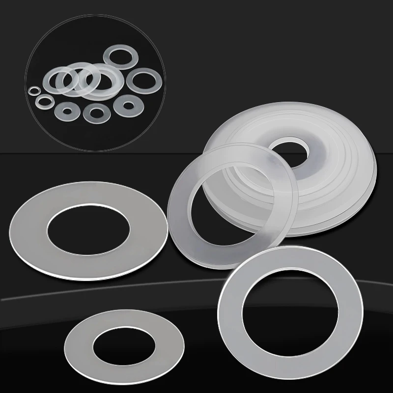M2.5 M3 M4 M6 M8 M20 Nylon thin gaskets, plastic flat washers, round ...