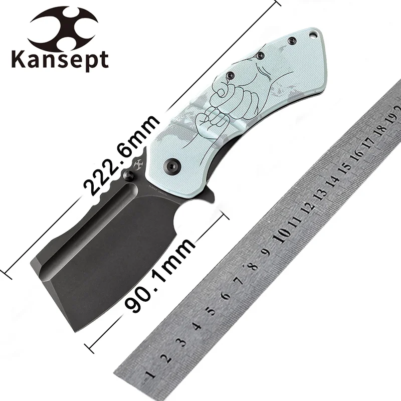 Kancept-XL-Korvid-T1030B5-Cleaver-Gray-Anodized-and-Stonewashed-154CM ...