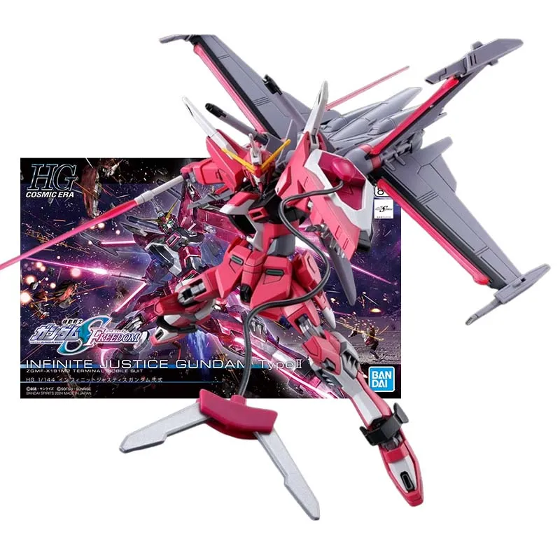 Bandai-Figure-Gundam-Model-Kit-Anime-Figures-HGCE-Infinite-Justice-TYPE ...