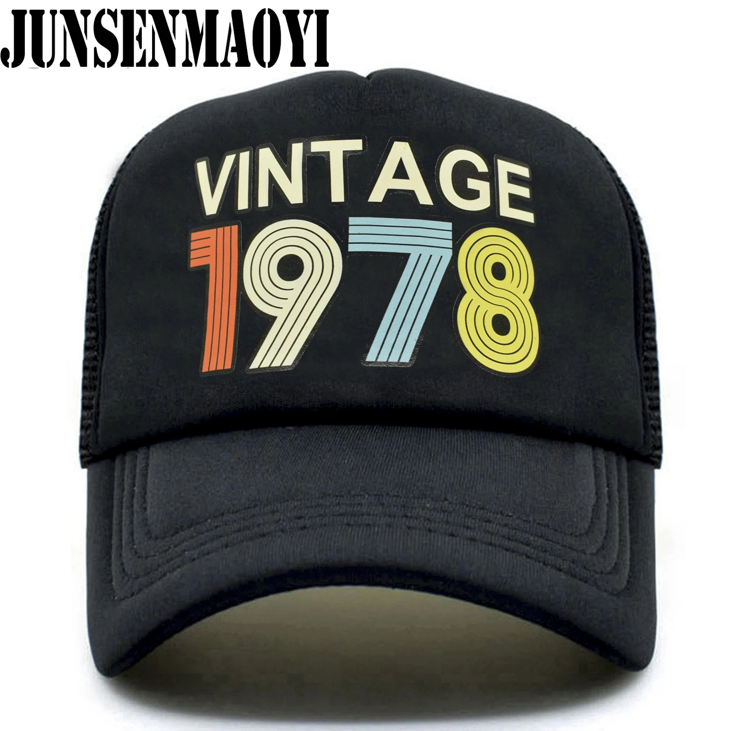New Vintage 1978 Cap 1978 Vintage Trucker Cap Men Retro 40th Birthday ...